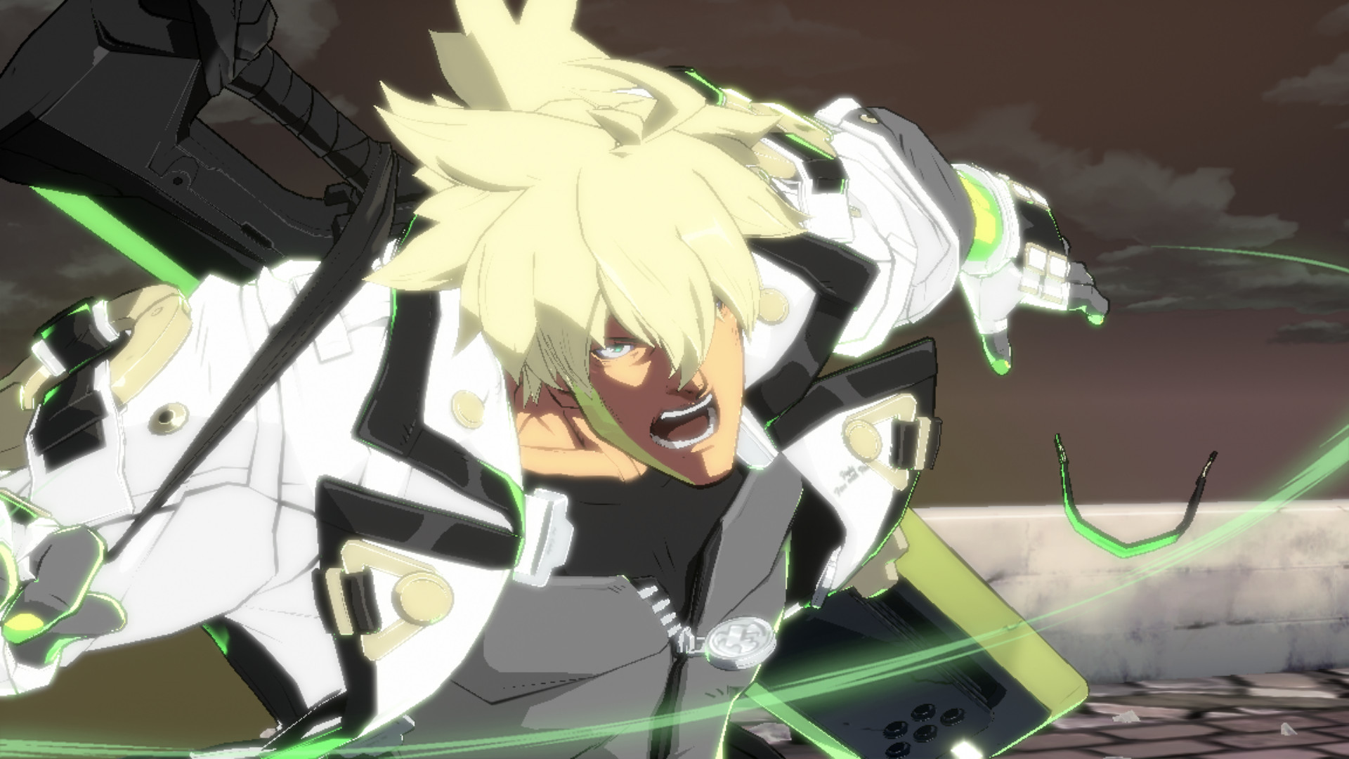 Neon Green Sol (Color 1-6) [Unused Rev 2 Skin] Mod for GUILTY GEAR ...