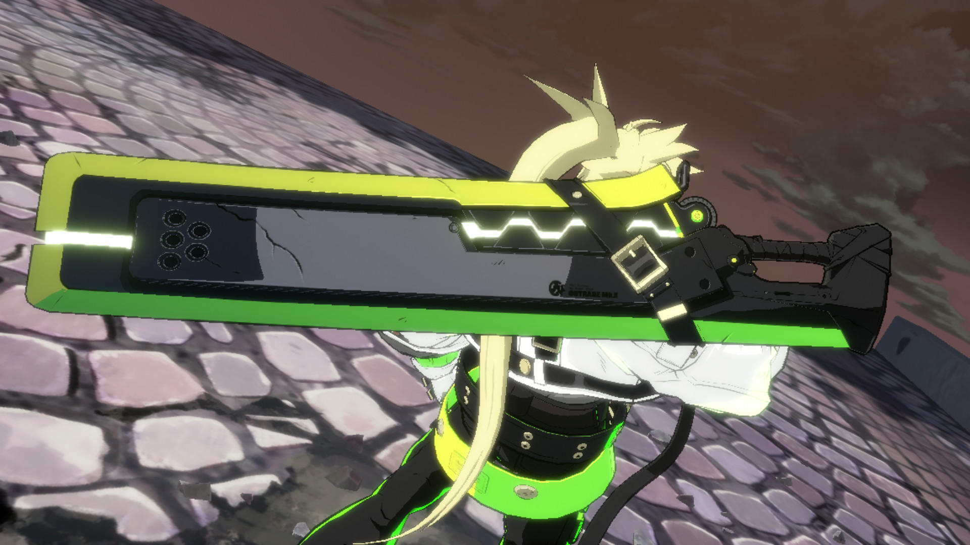 Neon Green Sol (Color 1-6) [Unused Rev 2 Skin] Mod for GUILTY GEAR ...