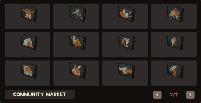 3D-Objected Taunt Backpack Icons (Continuation) Mod for Team Fortress 2 ...