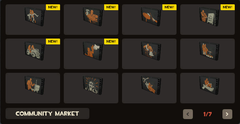 3D-Objected Taunt Backpack Icons (Continuation) Mod for Team Fortress 2 ...
