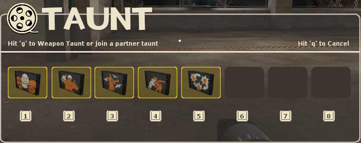 3D-Objected Taunt Backpack Icons (Continuation) Mod for Team Fortress 2 ...