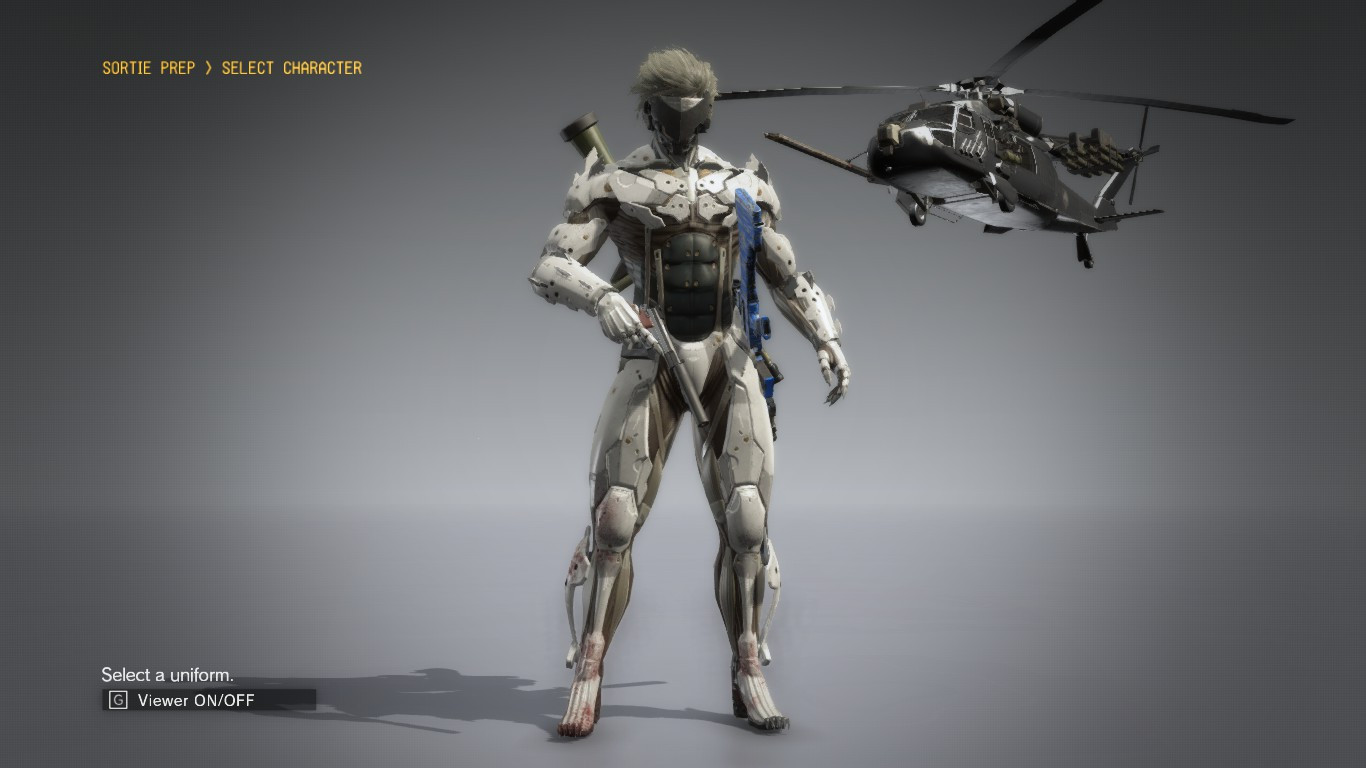 Raiden Variation Pack Mod for Metal Gear Solid V: The Phantom Pain ...