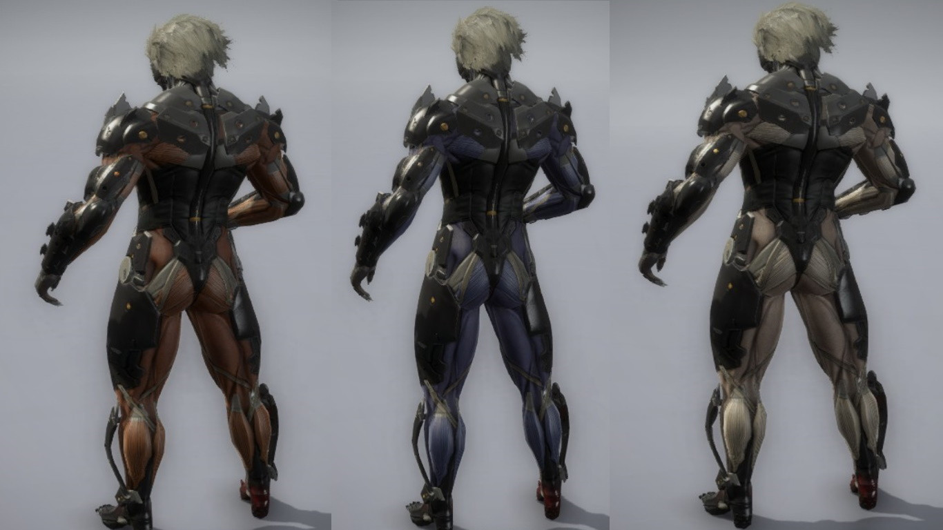 Raiden Variation Pack Mod for Metal Gear Solid V: The Phantom Pain ...