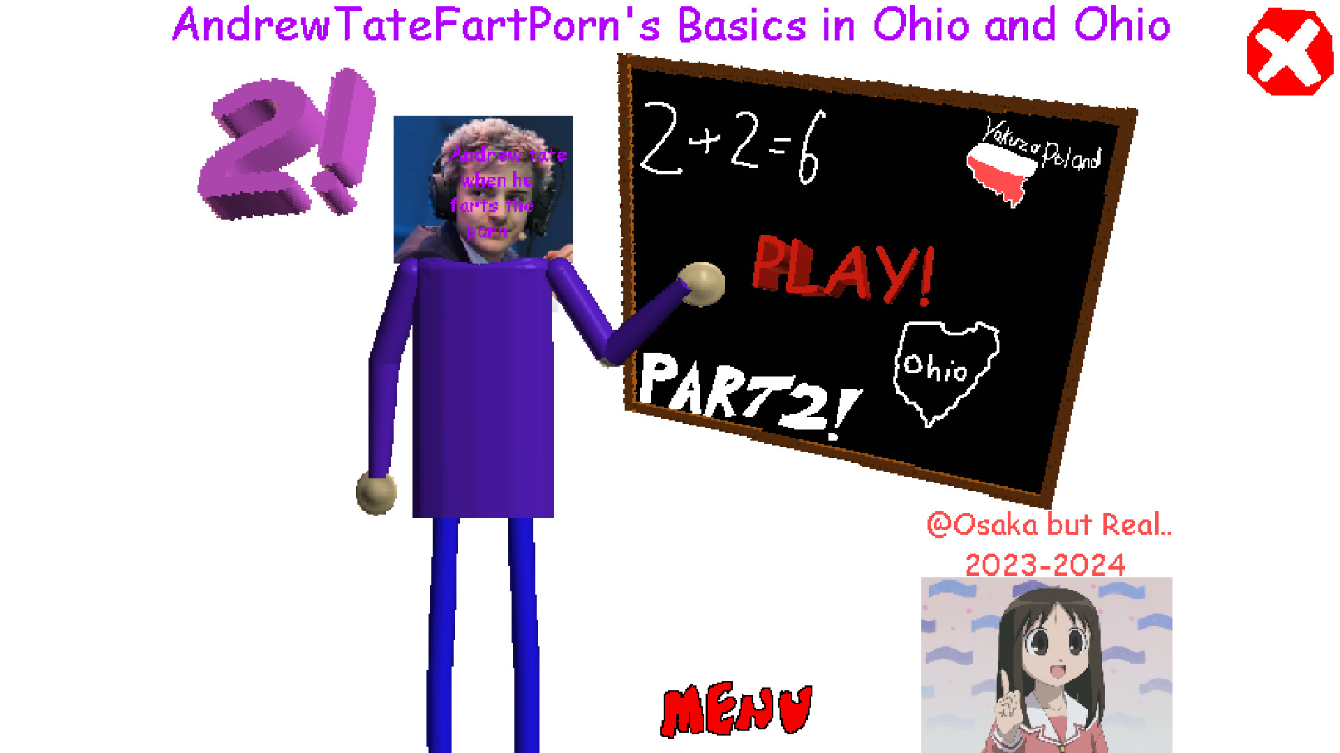 andrewtatefartporn's Basics In Ohio and Ohio 2! Mod for Baldi's Basics ...