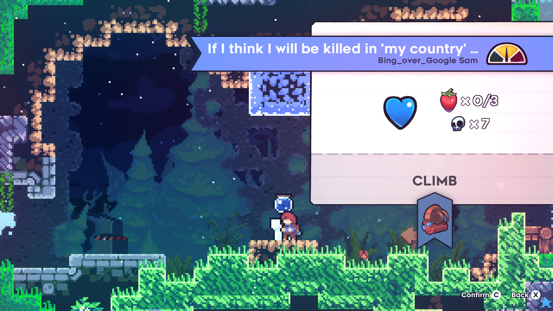 Google Translated Strawberry Jam Mod for Celeste | Celeste Mods