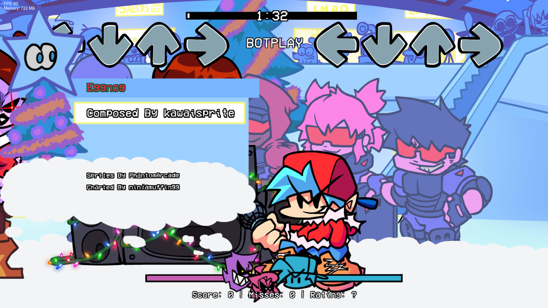 Organized Song Credits (Psych Engine) Mod for Friday Night Funkin ...