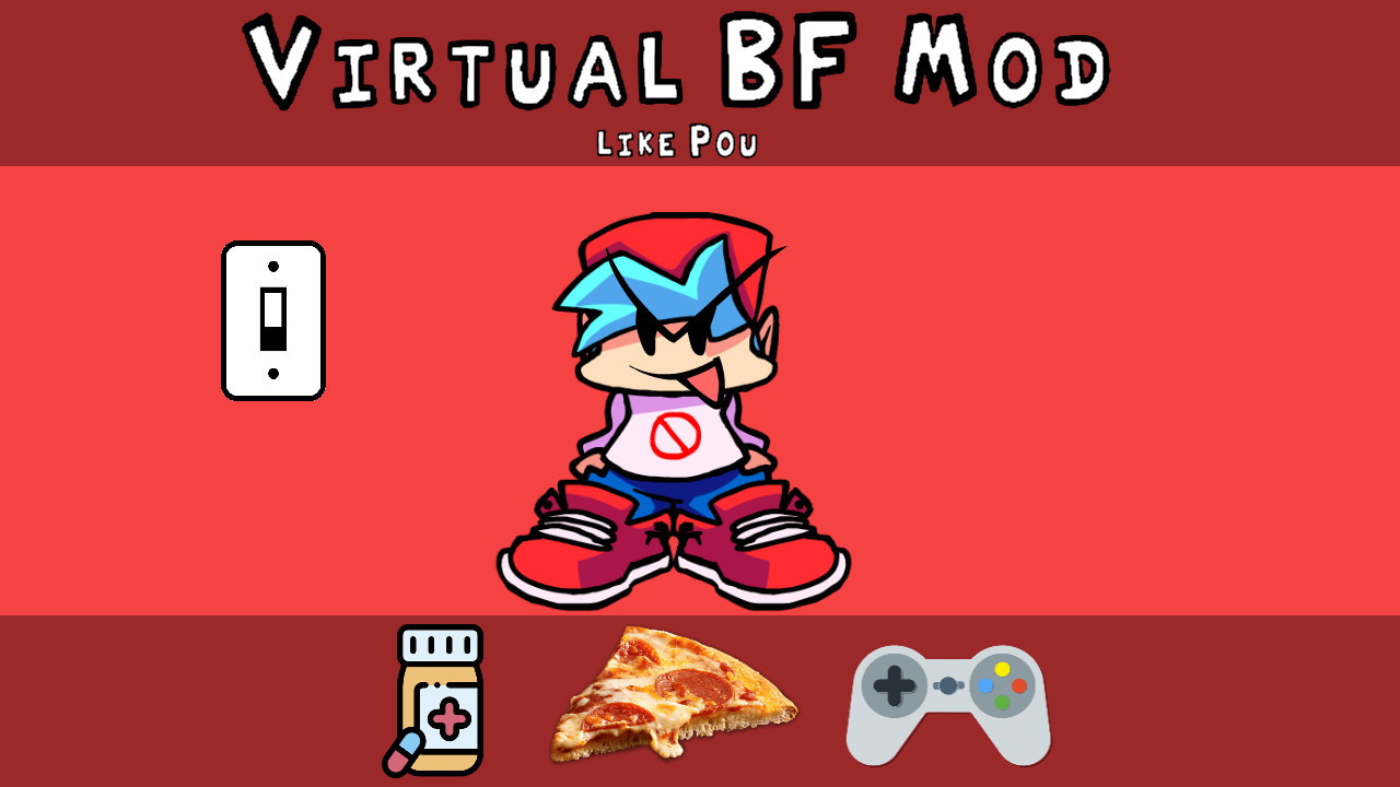 Virtual BF Mod for Friday Night Funkin' | FNF Mods