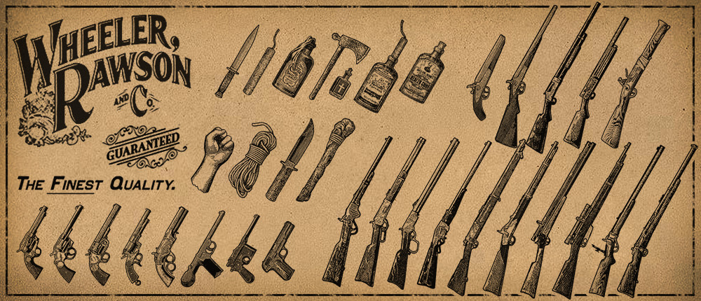 Wheeler, Rawson and Co High Quality Weapon Wheel Mod for Red Dead ...