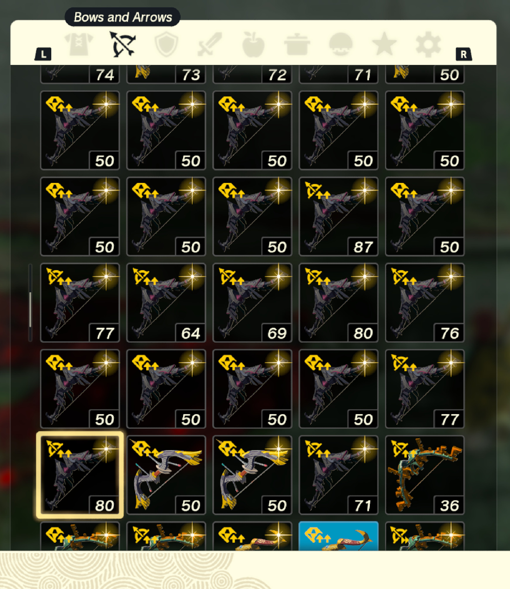 Expanded Inventory Mod for The Legend of Zelda: Tears of the Kingdom ...