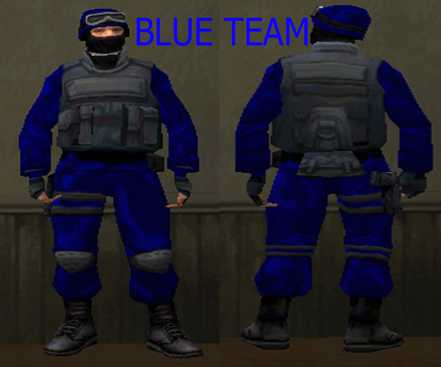 Colored Teams (swat) Mod for Grand Theft Auto: San Andreas | GTA:SA Mods