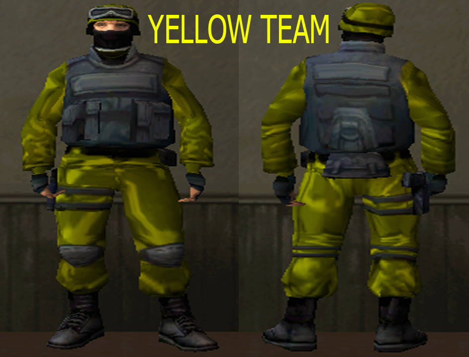 Colored Teams (swat) Mod for Grand Theft Auto: San Andreas | GTA:SA Mods