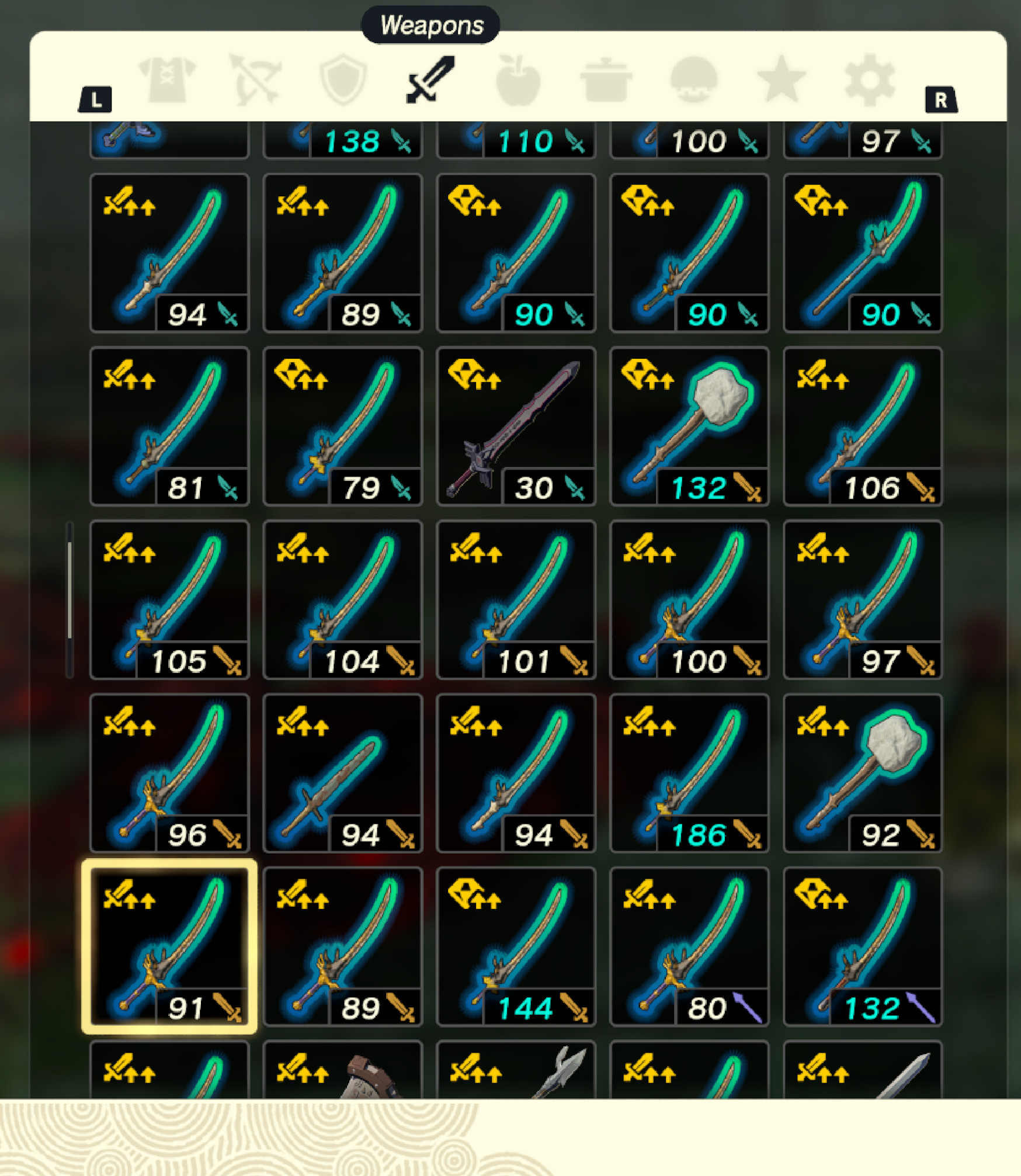 Expanded Inventory Mod for The Legend of Zelda: Tears of the Kingdom ...