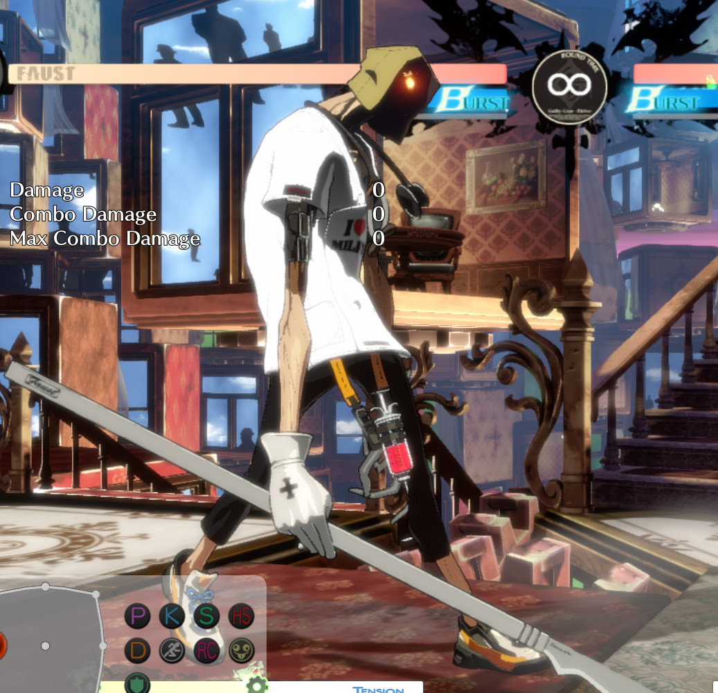 "I Heart Milfs" Shirt Faust Mod for GUILTY GEAR -STRIVE- | GGST Mods