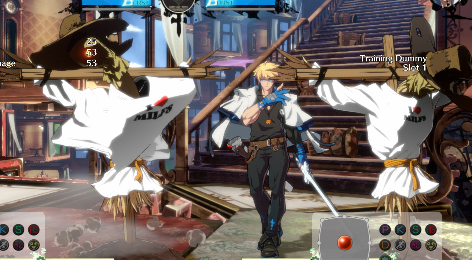 "I Heart Milfs" Shirt Faust Mod for GUILTY GEAR -STRIVE- | GGST Mods