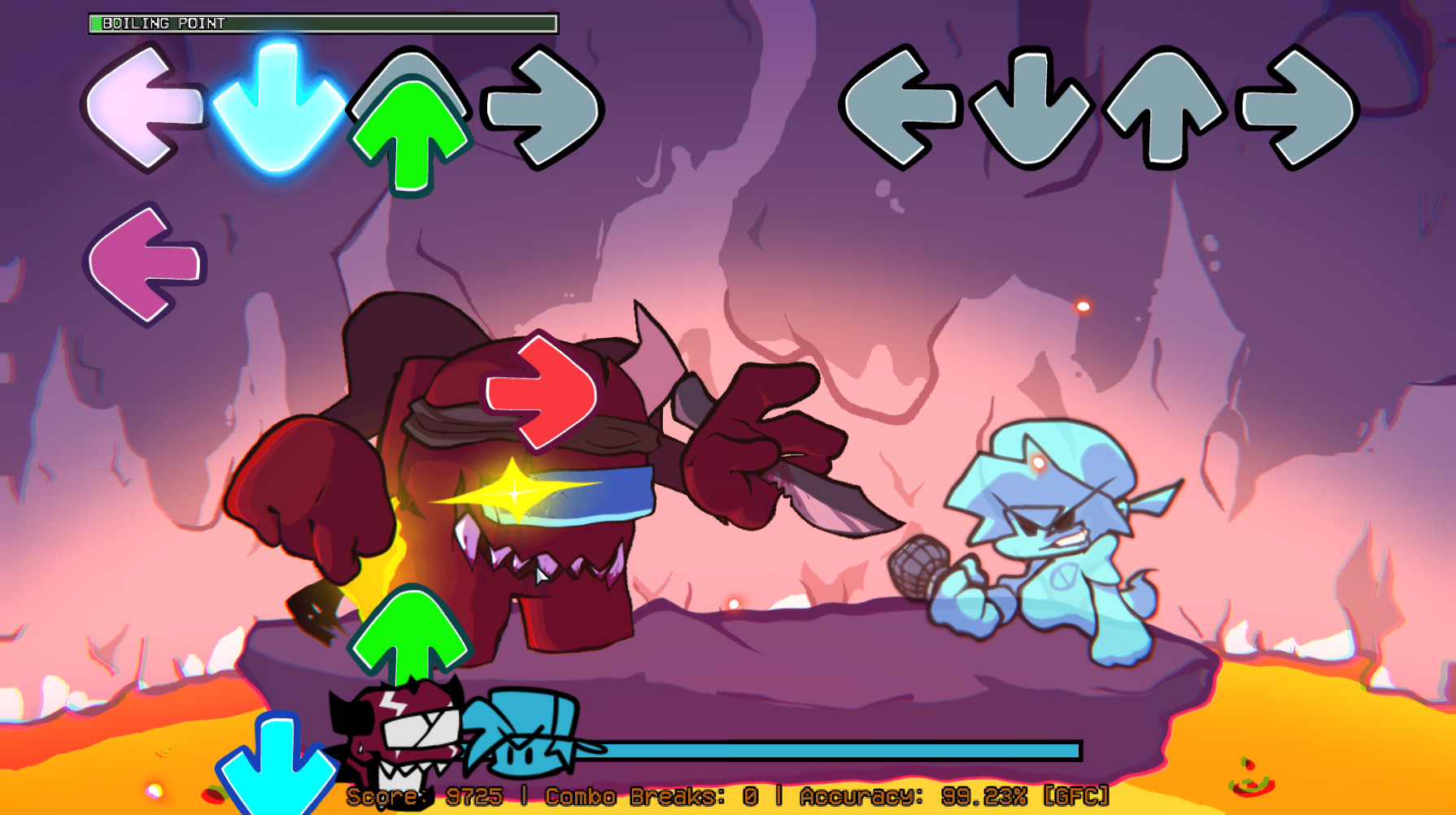 Vs Impostor but old sprites Mod for Friday Night Funkin' | FNF Mods