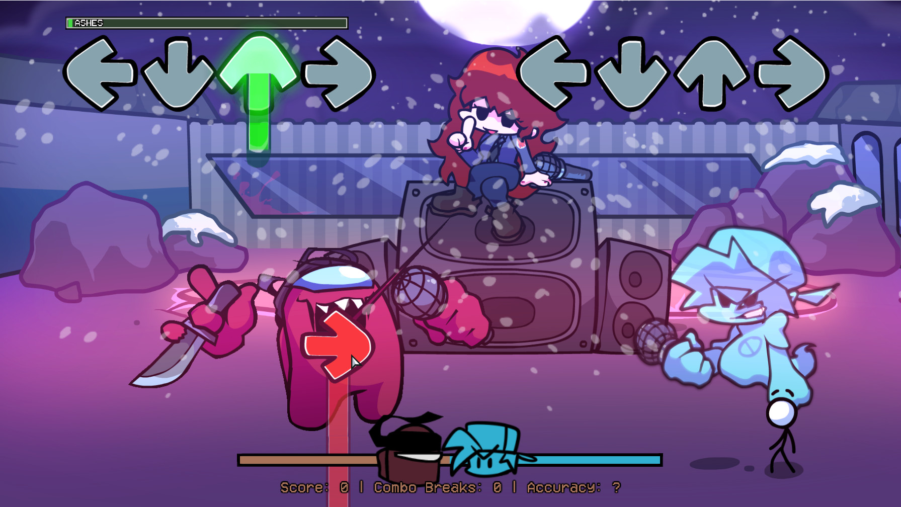 Vs Impostor but old sprites Mod for Friday Night Funkin' | FNF Mods
