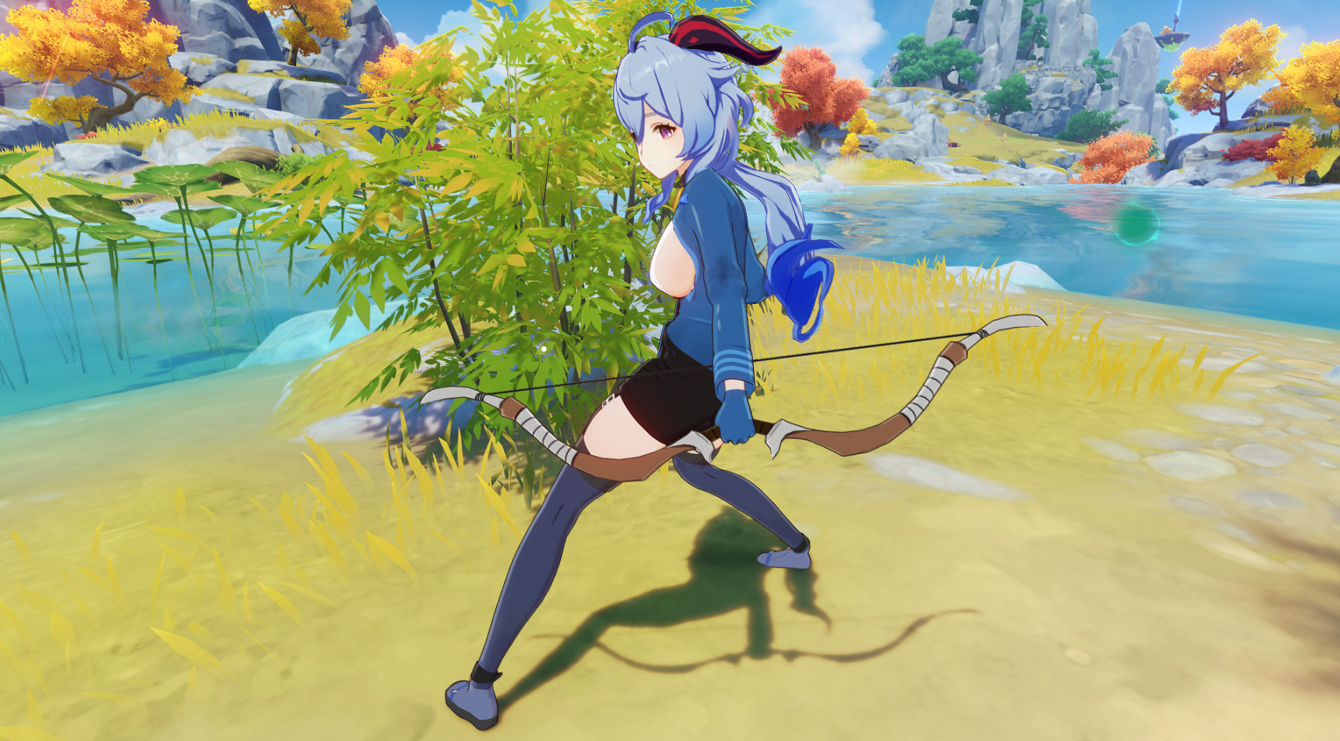 Ako Outfit Ganyu! Mod for Genshin Impact | GI Mods