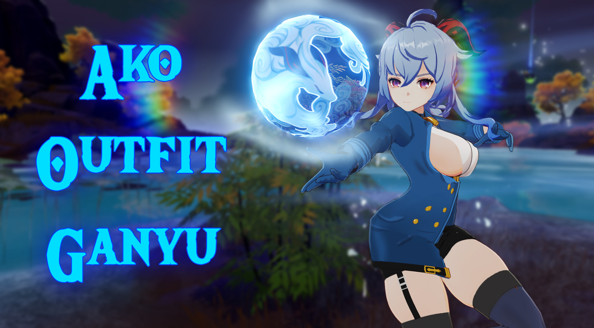 Ako Outfit Ganyu! Mod for Genshin Impact | GI Mods