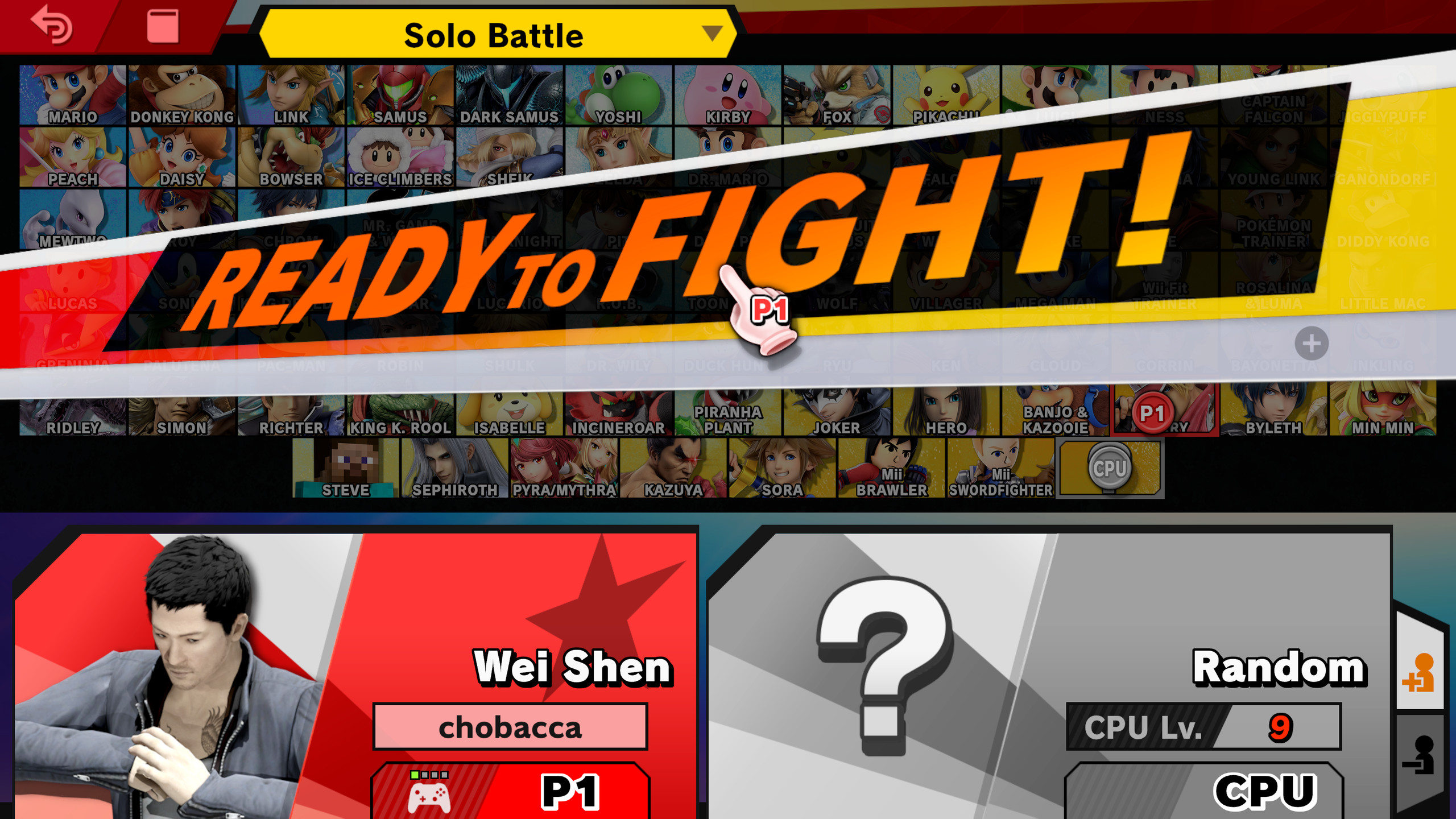 Wei Shen Mod for Super Smash Bros. Ultimate | SSBU Mods