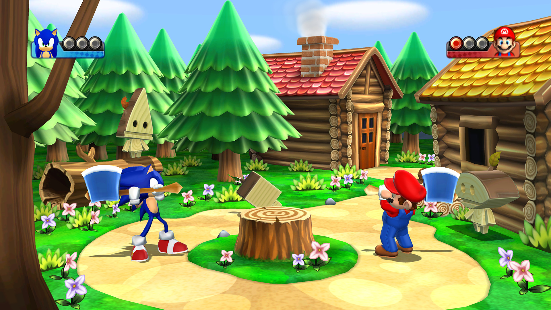 Definitive Sonic HUD Textures Mod for Mario Party 9 | MP9 Mods