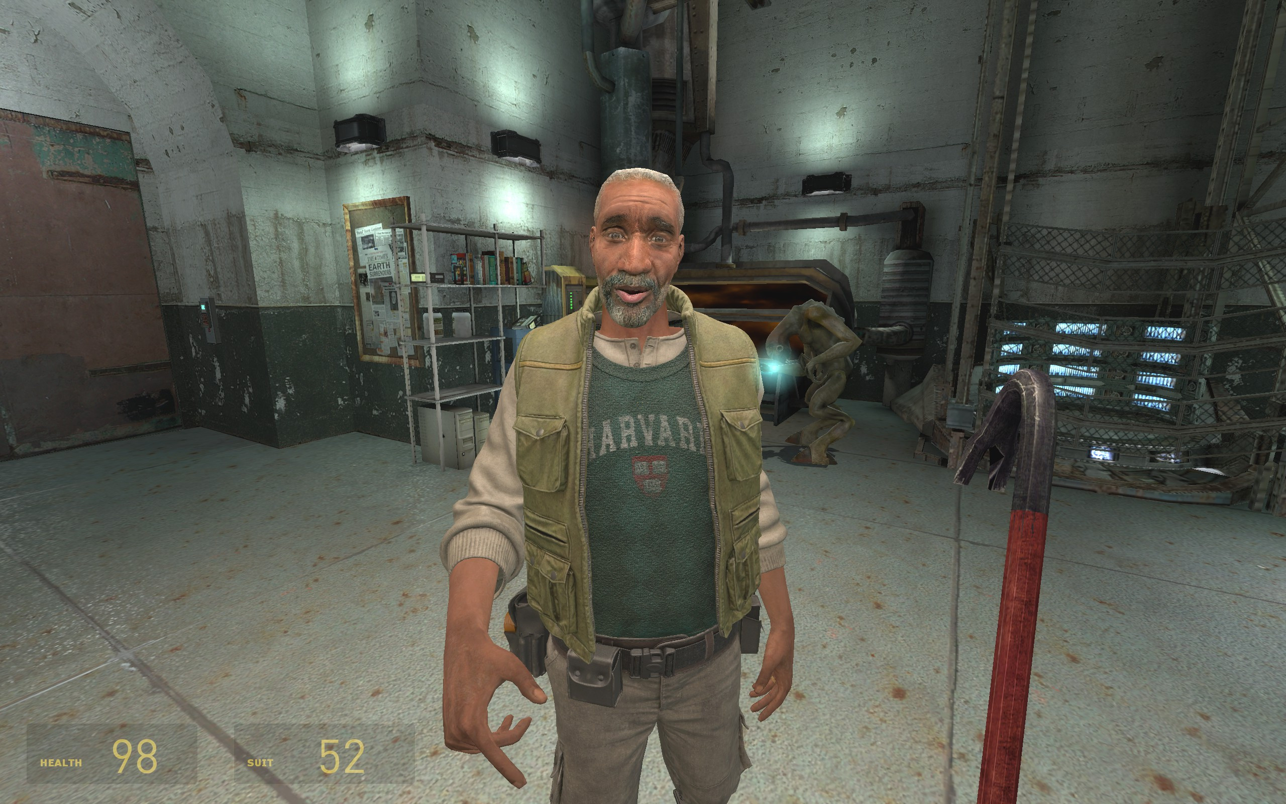 HL2 Eli with HLA clothes Mod for Half-Life 2 | HL2 Mods