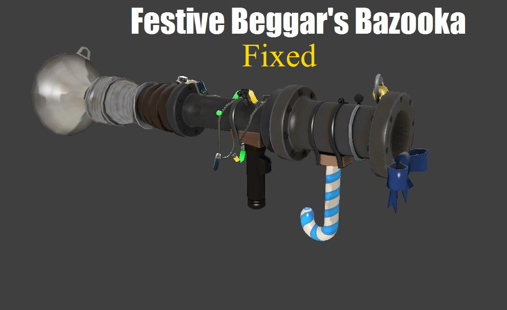 Festive Beggar's Bazooka - 2023 Fix Mod for Team Fortress 2 | TF2 Mods