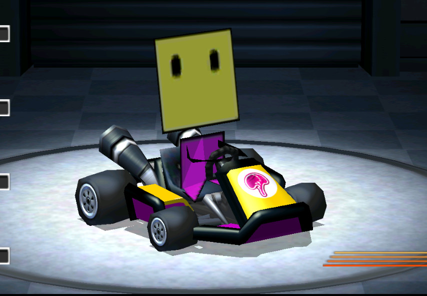 Yellow Head from Little Big Planet Mod for Mario Kart 7 | MK7 Mods