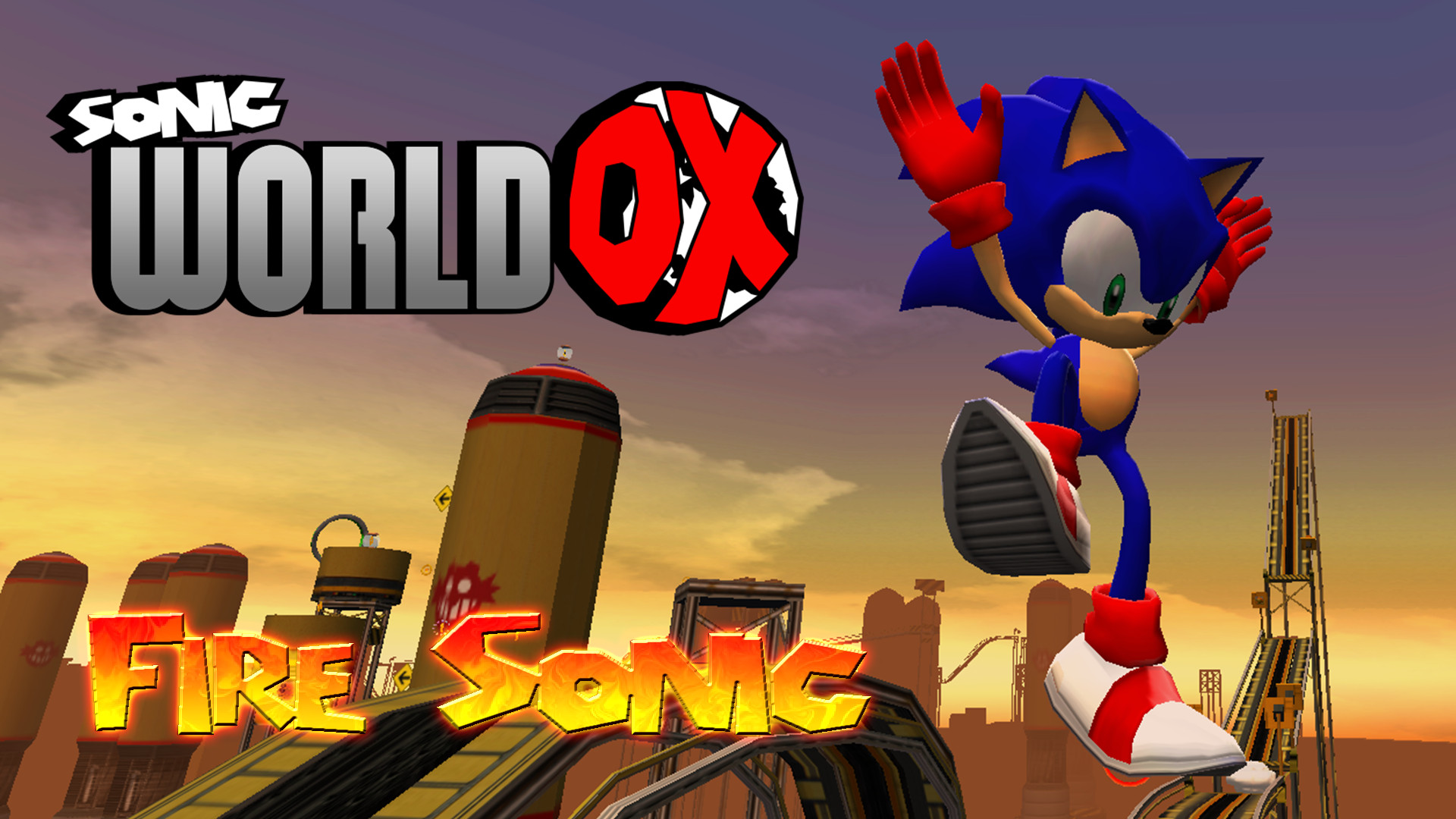 Fire Sonic Mod for Sonic World DX | SWDX Mods