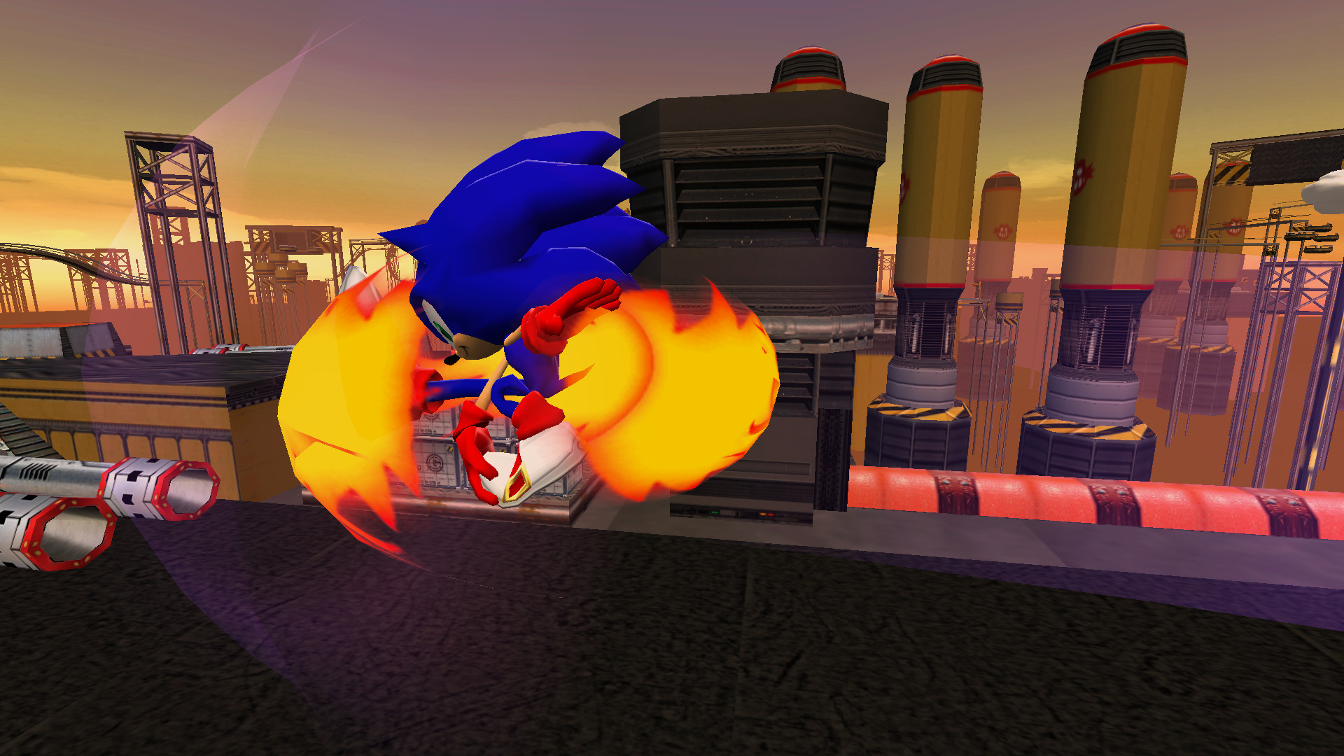 Fire Sonic Mod for Sonic World DX | SWDX Mods