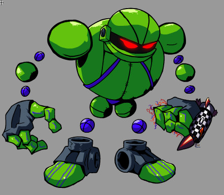 Fnf Vectorman(NOT God Z)+fla Mod for Friday Night Funkin' | FNF Mods