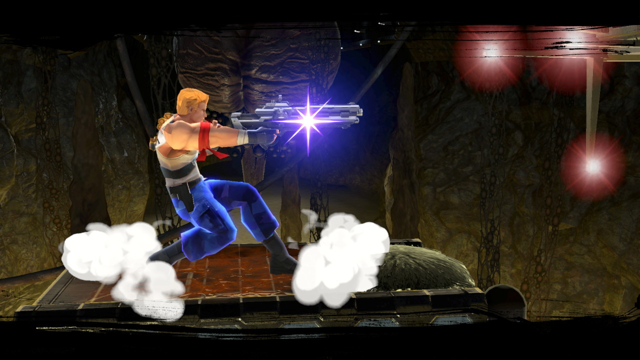 Bill Rizer & Lance Bean (Contra) over Samus Mod for Super Smash Bros ...