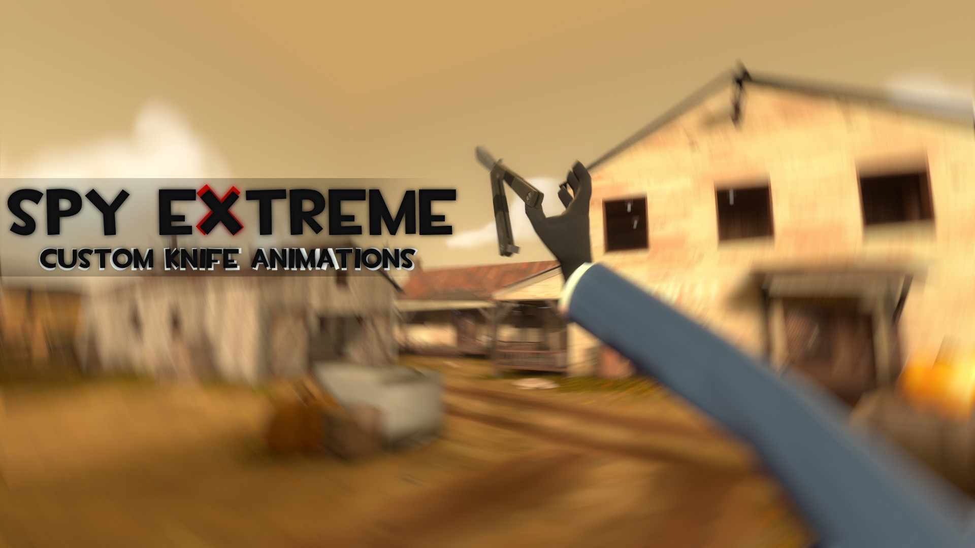 SPY EXTREME! CUSTOM KNIFE ANIMATIONS Mod for Team Fortress 2 | TF2 Mods
