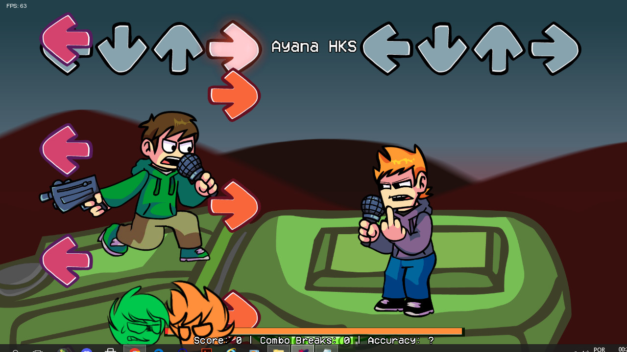 FNF: Edd Green Fury VS Matt Purple ASDF Mod for Friday Night Funkin ...