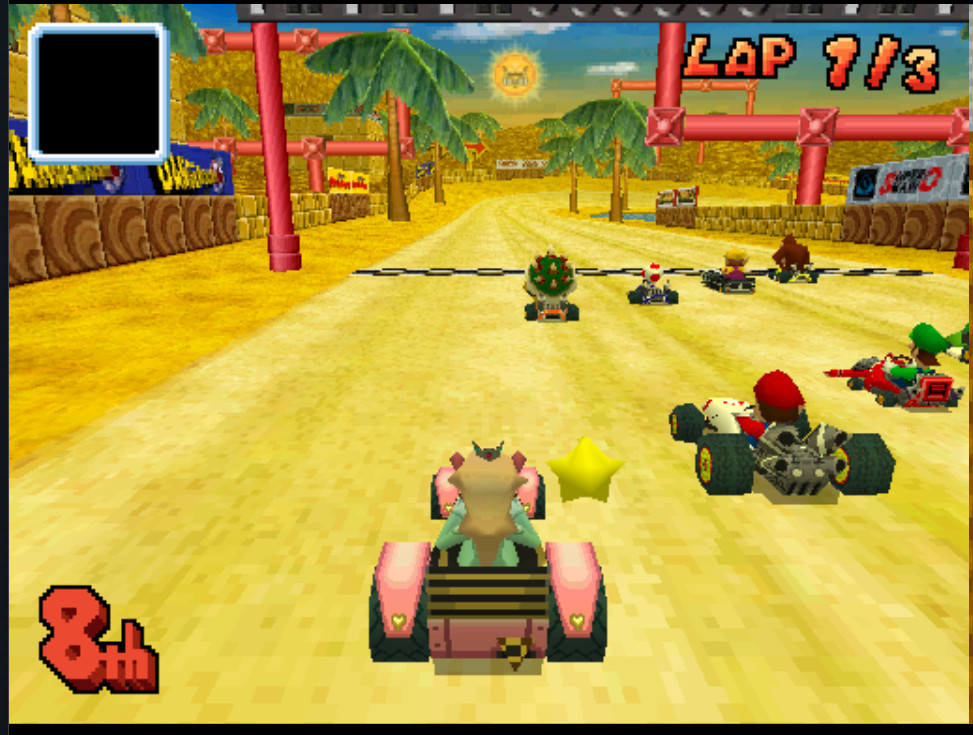 Rosalina and Luma Mod for Mario Kart DS | MKDS Mods