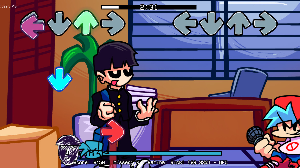 Psycho Funk Mod for Friday Night Funkin' | FNF Mods