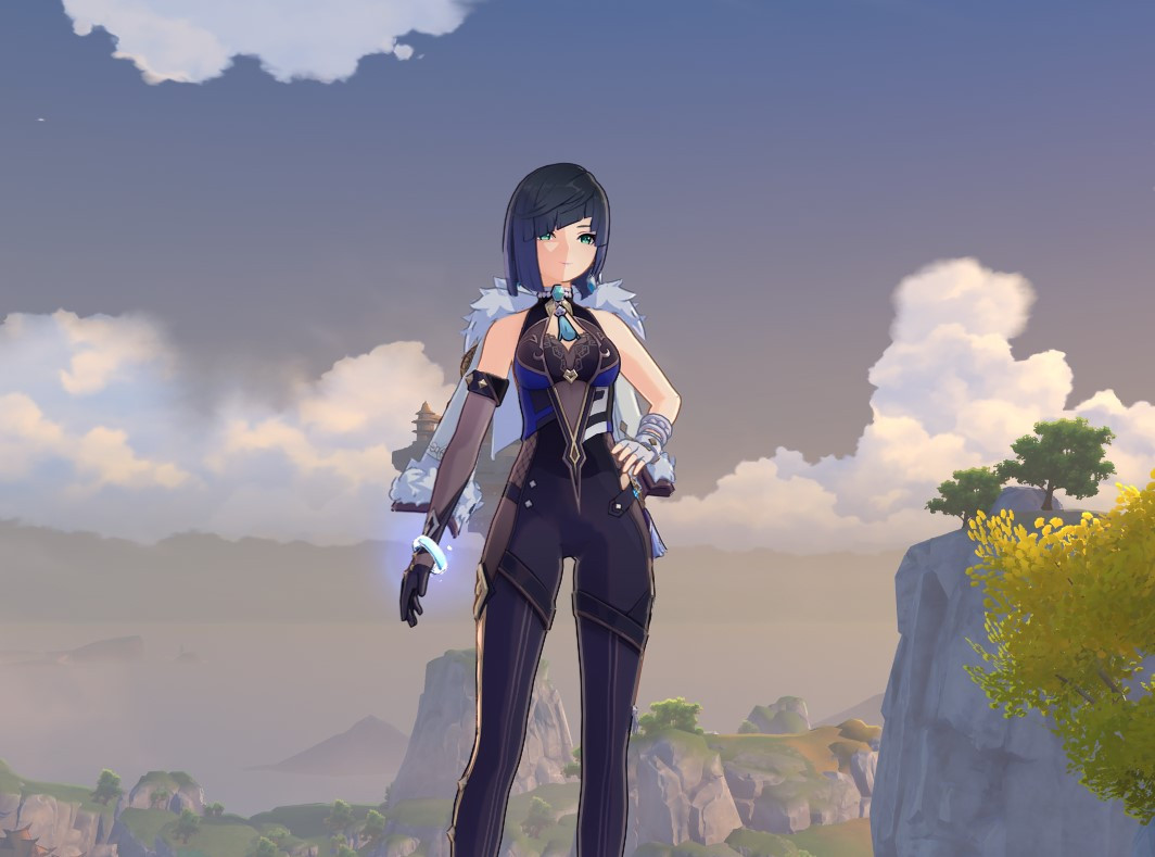 Yelan Coatless no layers Mod for Genshin Impact | GI Mods