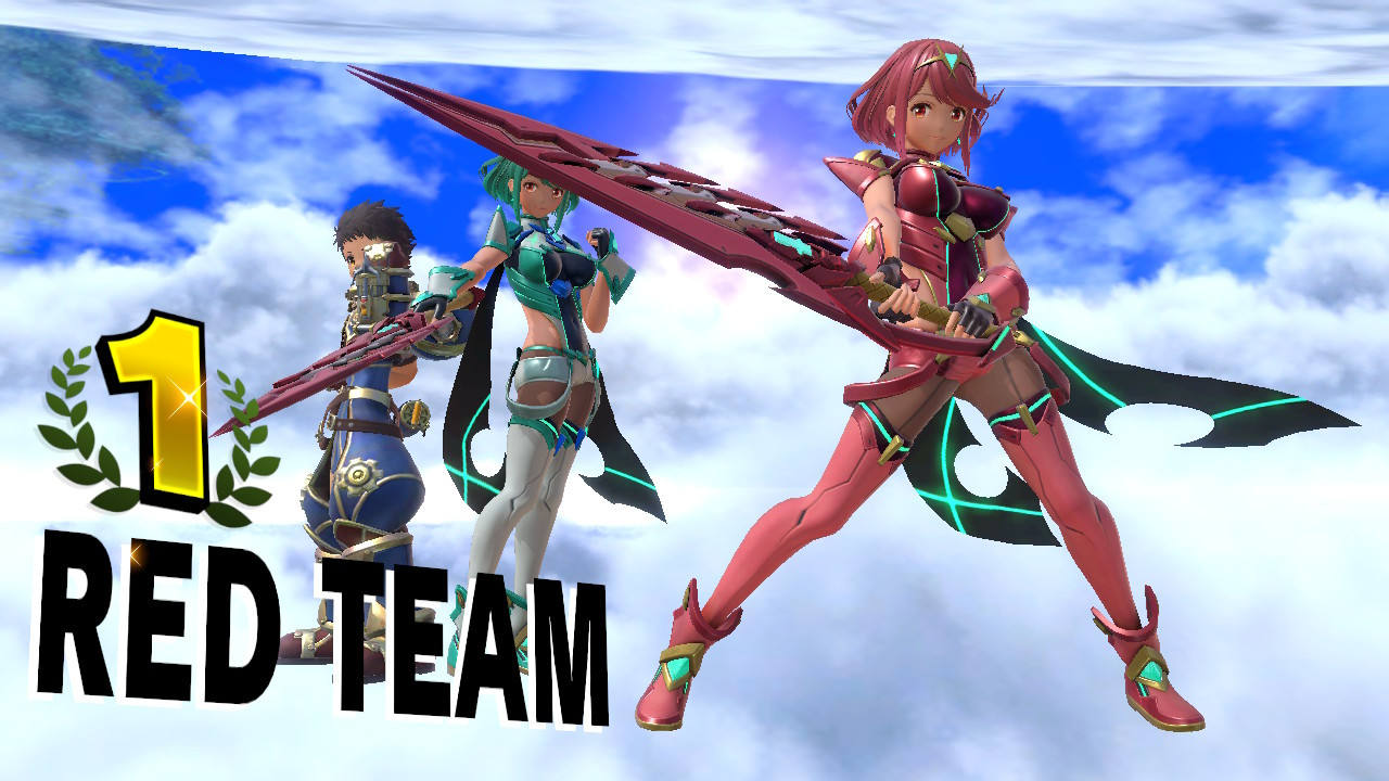 Cloud Sea of Alrest Results Screen Mod for Super Smash Bros. Ultimate | SSBU Mods