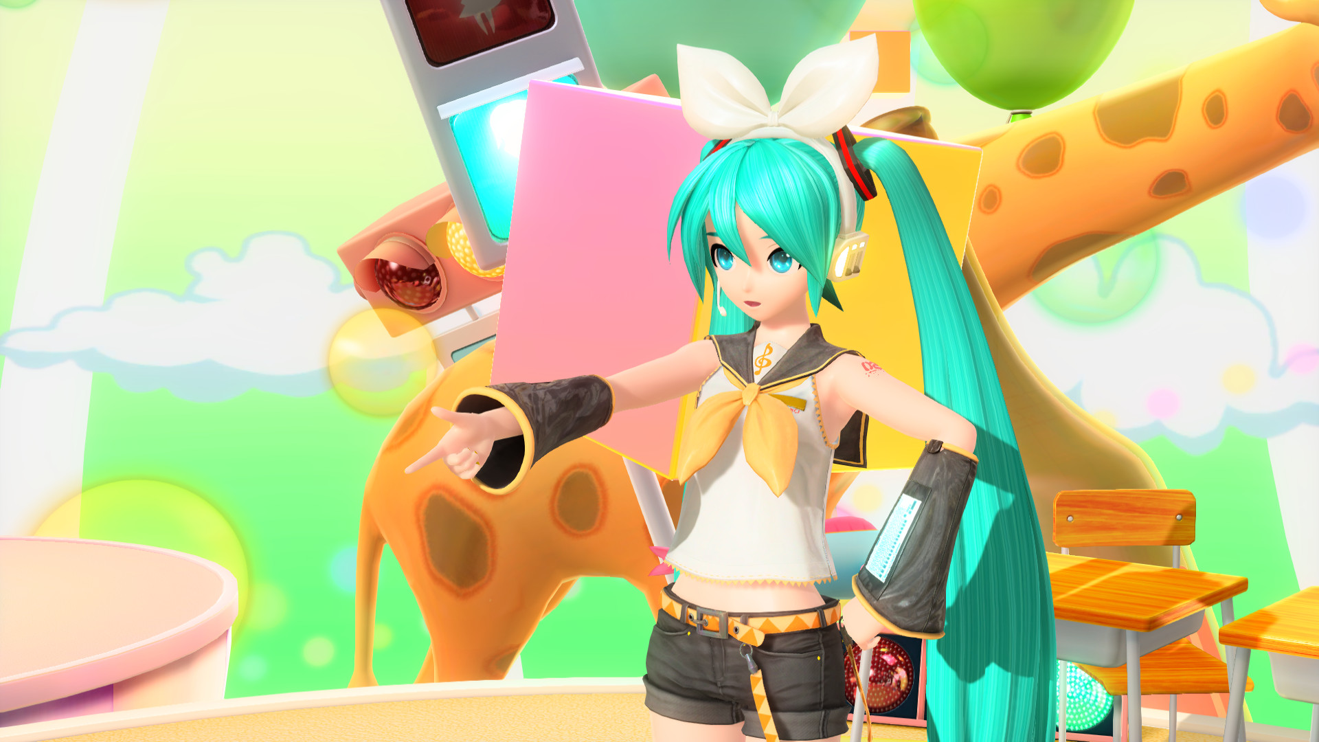 Updated Rin Style Miku Mod for Hatsune Miku: Project DIVA Mega Mix+ ...