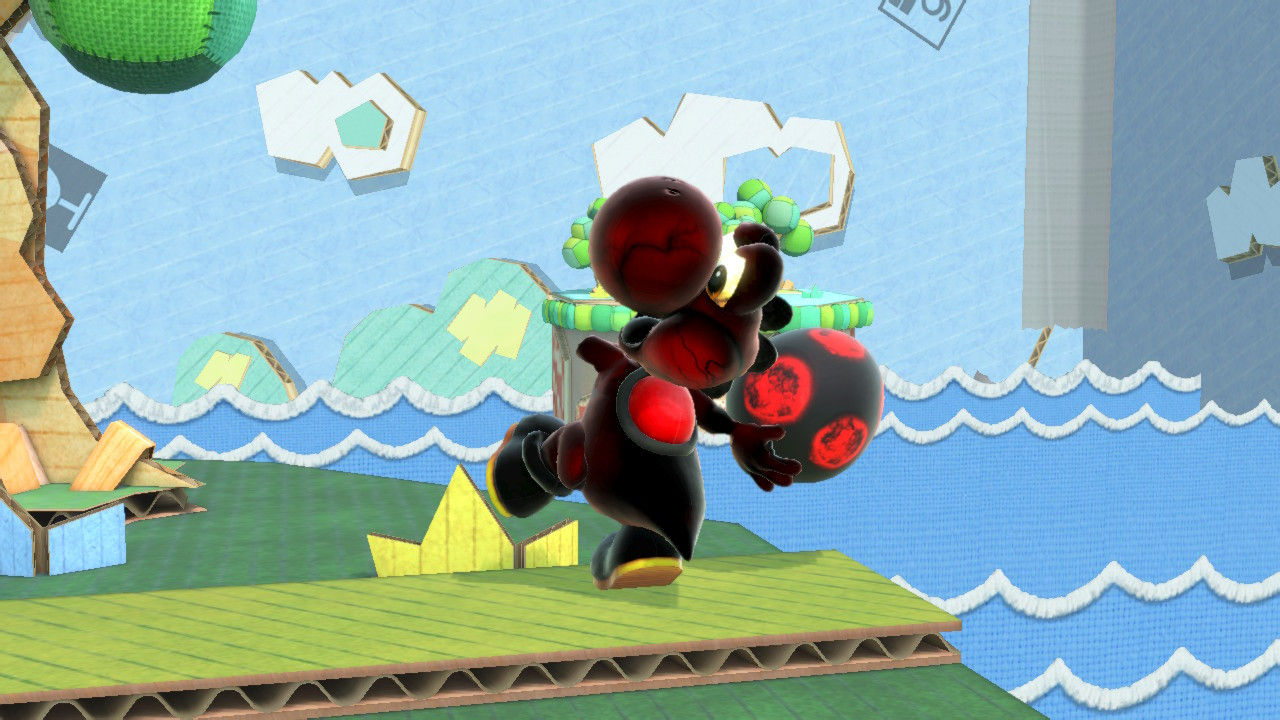 Demon Yoshi Mod for Super Smash Bros. Ultimate | SSBU Mods