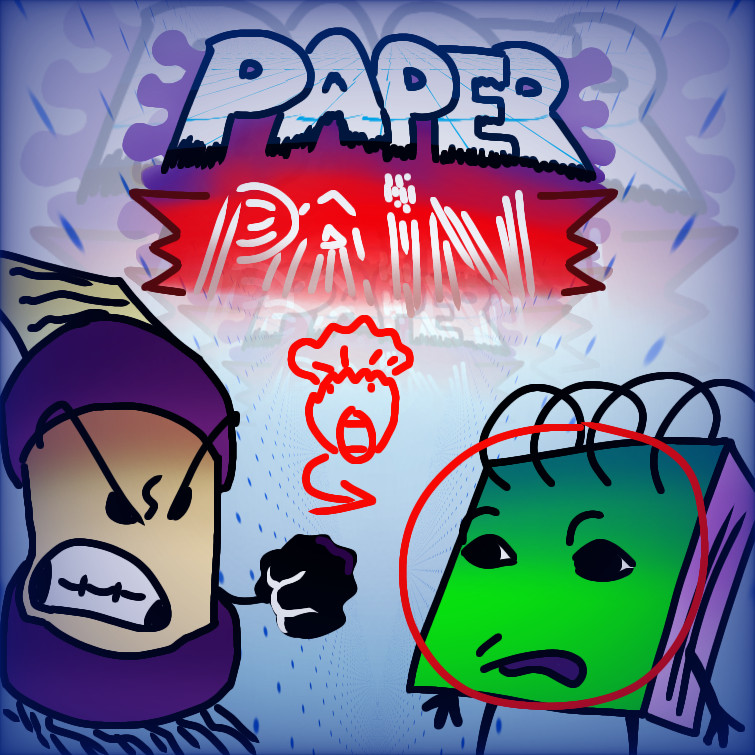 Paper Pain: A Conflictin' Objects OneShot Mod for Friday Night Funkin ...
