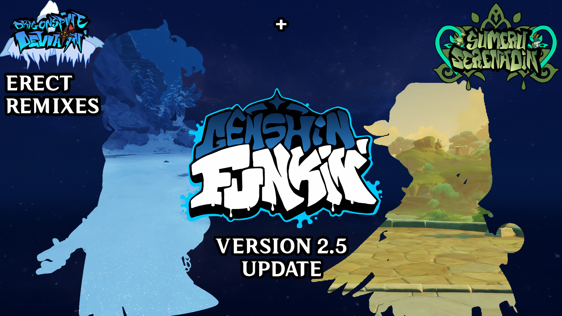 Genshin Funkin' v2.5 Update Mod for Friday Night Funkin' | FNF Mods