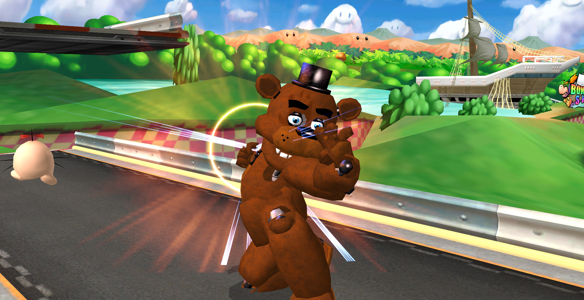 Freddy Fazbear (Captain Falcon port) Mod for Super Smash Bros. Brawl ...