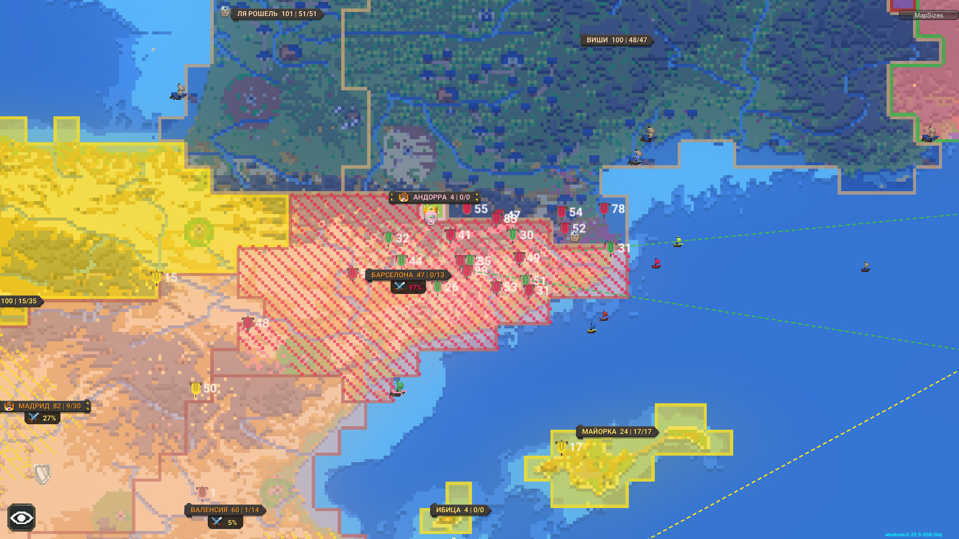 Map for World War II Mod for WorldBox | WorldBox Mods