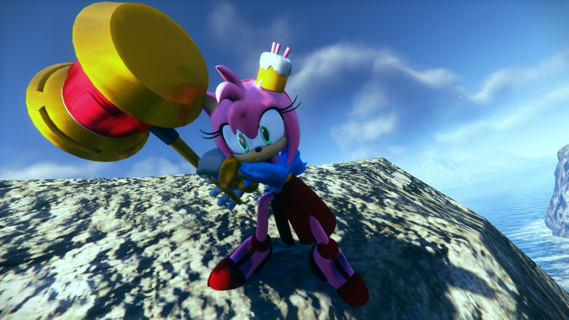 Amy Frontiers V3.0 [NEW Panda Edition!] Mod for Sonic Frontiers ...