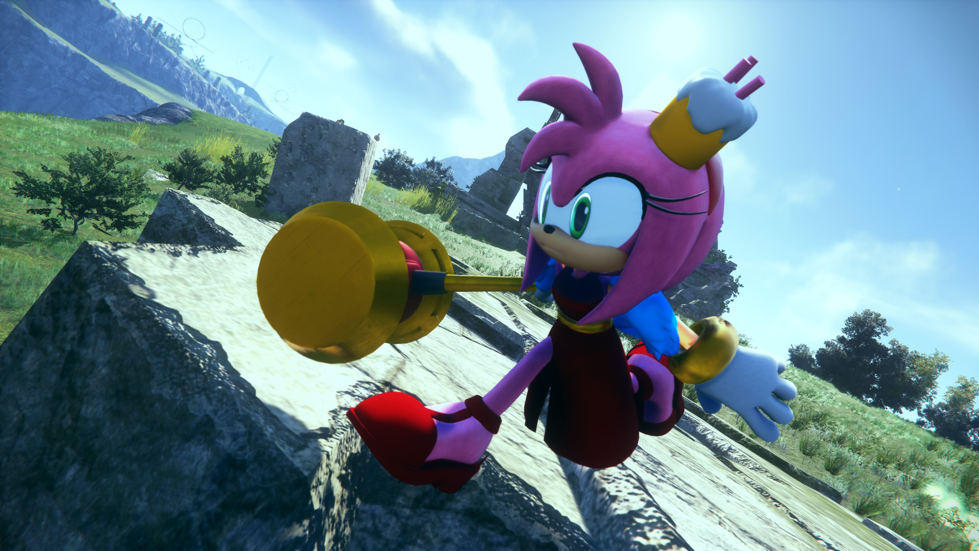 Amy Frontiers V3.0 [NEW Panda Edition!] Mod for Sonic Frontiers ...