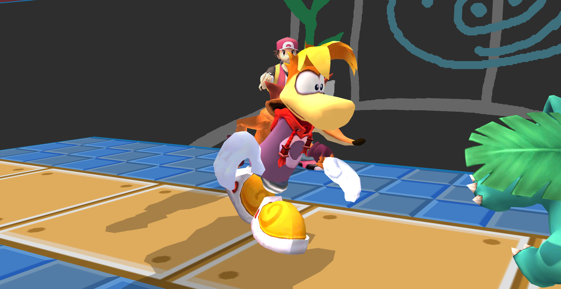 Rayman + Crash Bandicoot for SMF1's M&L PSA Mod for Super Smash Bros ...