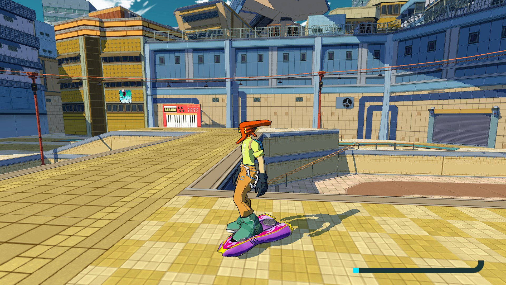 Flame Lance from Sonic Riders:ZG Mod for Bomb Rush Cyberfunk | BRC Mods