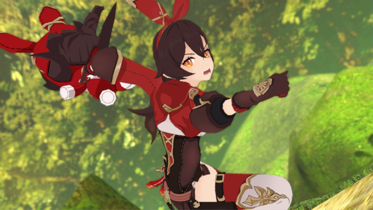 Amber Genshin Impact Mod for Super Smash Bros. Ultimate | SSBU Mods