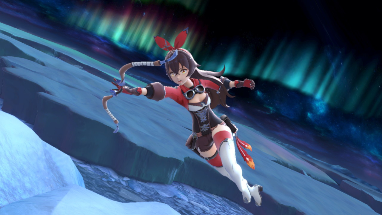 Amber Genshin Impact Mod for Super Smash Bros. Ultimate | SSBU Mods