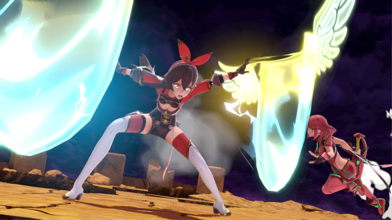 Amber Genshin Impact Mod for Super Smash Bros. Ultimate | SSBU Mods